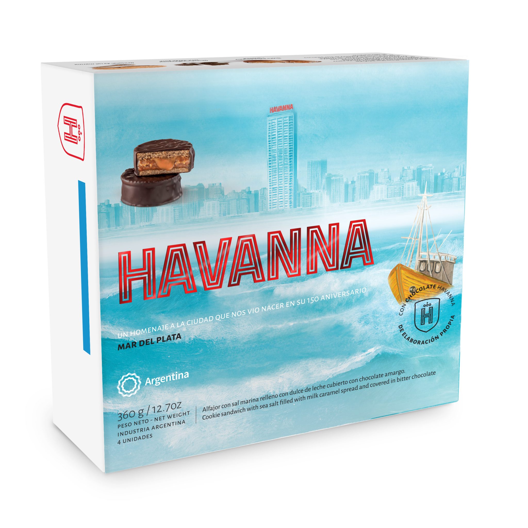 Alfajor Chocolate – Box 12 Alfajores – Havanna USA – Alfajores